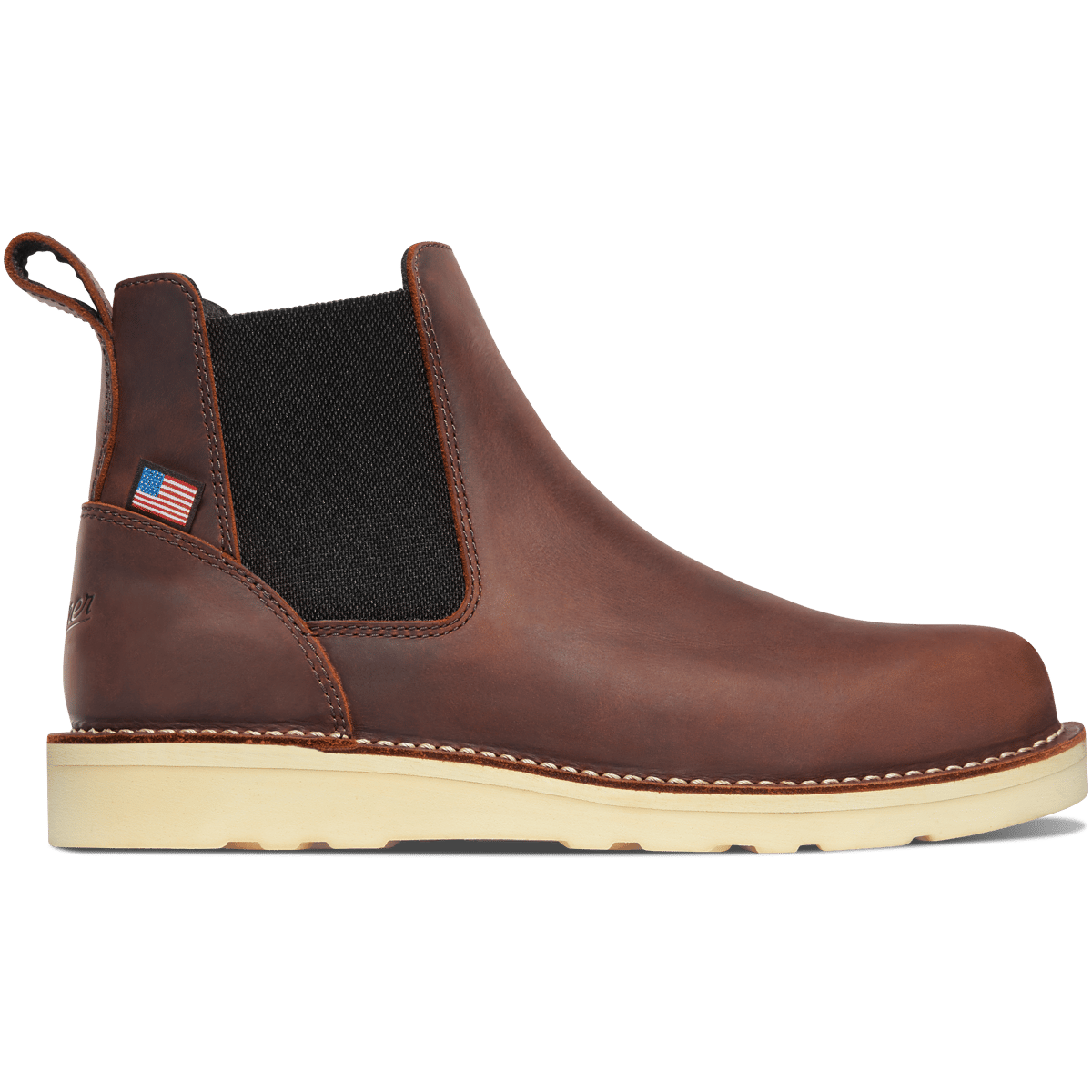 Danner - Bull Run Chelsea 6" Brown - Steel Toe