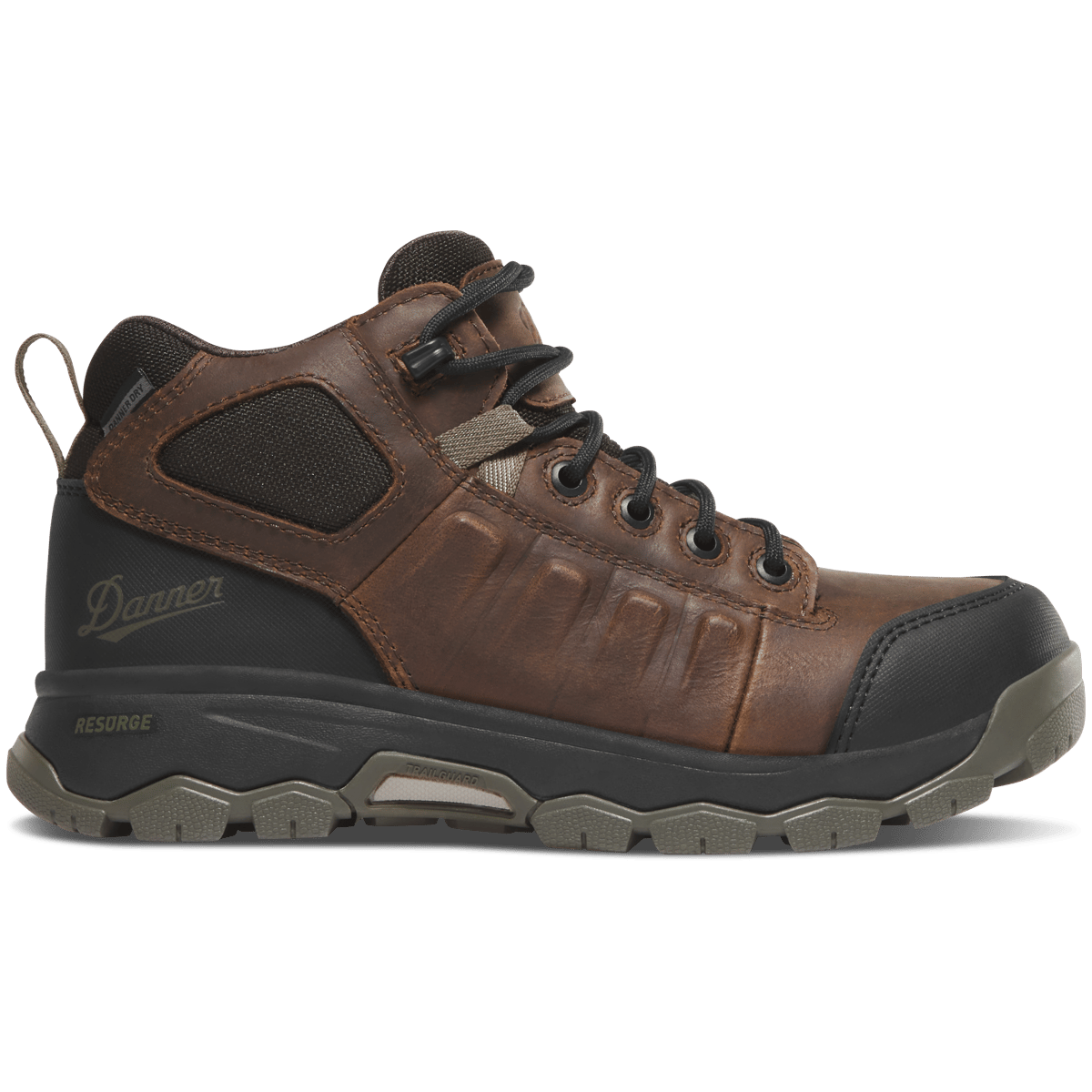 Danner - Wheat Ridge Brown/Olive Aluminum Toe